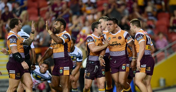 Brisbane Broncos score shock win over North Queensland Cowboys | Broncos