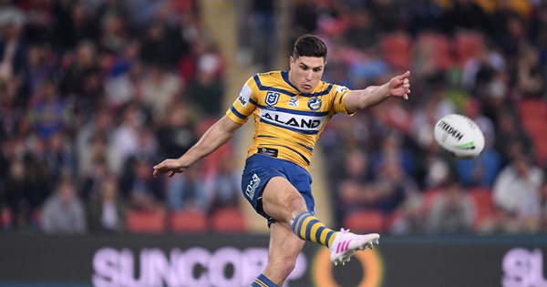 Mitchell Moses' attacking kicking game sets Parramatta Eels apart in ...