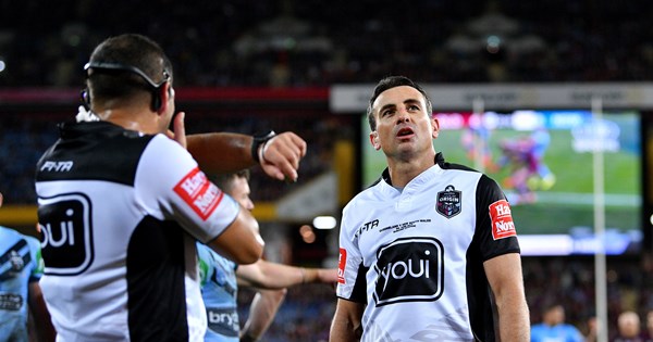 Referees unchanged for Origin II | QRL