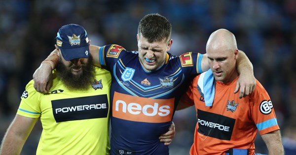 Maroons Origin blow as Jai Arrow suffers ankle injury in Titans loss to ...