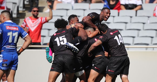 Viliame Kikau stars as Fiji overpower Samoa in rugby league Test match ...