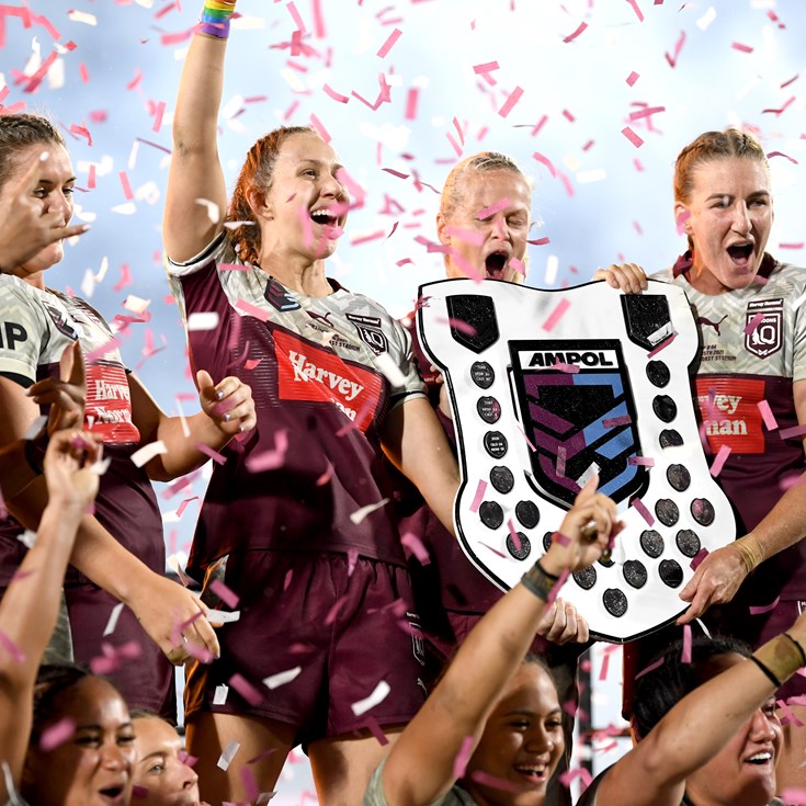 Match Highlights: Women's Maroons v Blues - Broncos