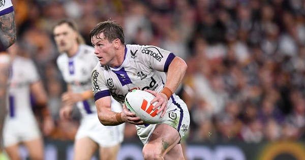 Harry Grant, Melbourne Storm, NRL season 2023, finals, Storm v Roosters ...