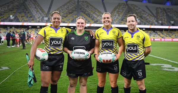 Match officials: NRL Round 23 and NRLW Round 3 | QRL