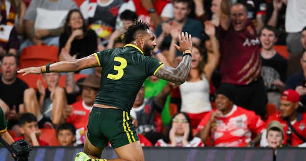Kangaroos launch new era with tough win over Tonga | QRL