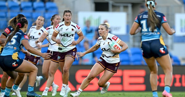 Bree Spreadborough, Jada Ferguson, Brisbane Broncos, NRLW season 2025 ...