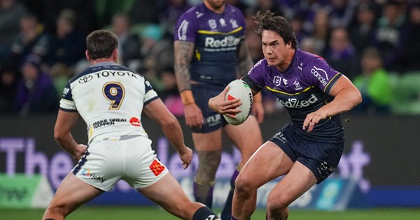 Jack Howarth, Melbourne Storm, Storm v Cowboys, NRL season 2025, Round ...