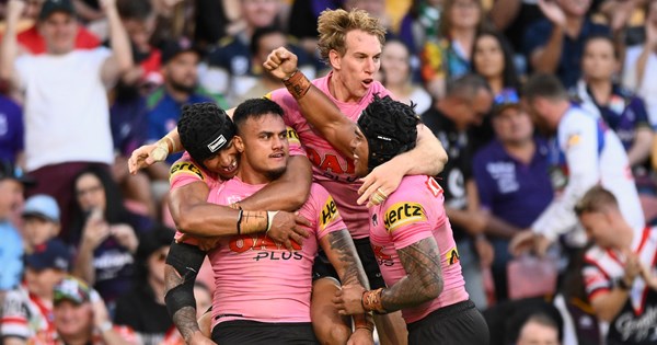 NRL 2023: Penrith Panthers, Warriors, Magic Round, Suncorp Stadium ...