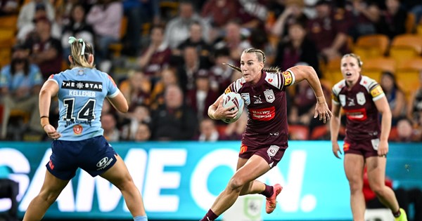 Ali Brigginshaw, Queensland Maroons, State of Origin, NRLW, NRL season ...