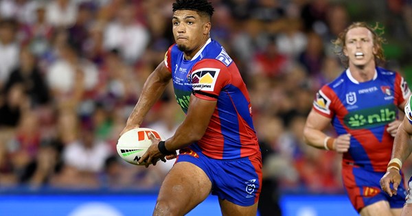 NRL 2024, Newcastle Knights, Kai Pearce-Paul, secondrow, English ...