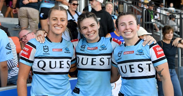 NRLW 2024, Cronulla Sharks, Tarsha Gale Cup, Tayla Preston, Ruan Sims ...