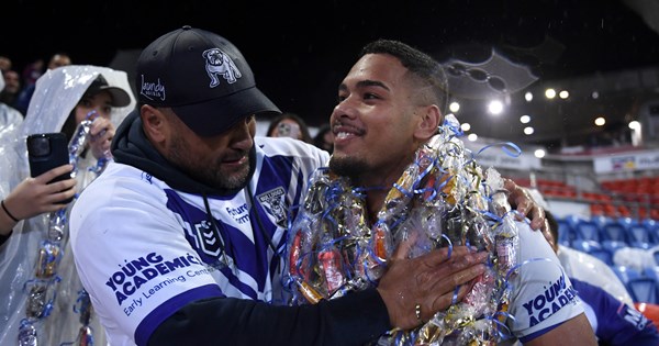 NRL 2024, Bulldogs v Eels, Hopoi, Hayward living out childhood dream ...