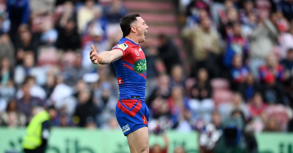 NRL 2023, Newcastle Knights, Tyson Gamble, five-eighth, Kalyn Ponga ...