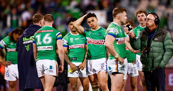 NRL 2025: Canberra Raiders vow to bounce back after devastating golden ...