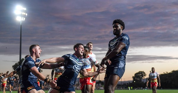 NRL 2023, Pre-Season Challenge, North Queensland Cowboys v Dolphins ...