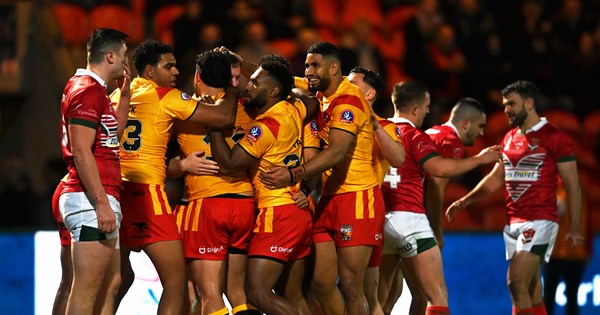 Papua New Guinea book quarterfinal spot with big win over Wales | NRL.com