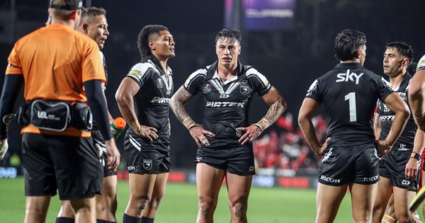 NRL 2025, Pacific Championships, New Zealand Kiwis, Tonga, Jamayne ...