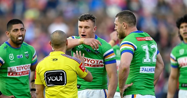 NRL, Jack Wighton, Tyson Gamble, Canberra Raiders, Newcastle Knights ...