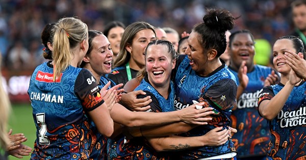 Keilee Joseph, Australian Jillaroos, Australia v England, Test, Las ...