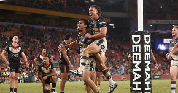 NRL: North Queensland Cowboys, Jeremiah Nanai, Reuben Cotter, Cowboys ...