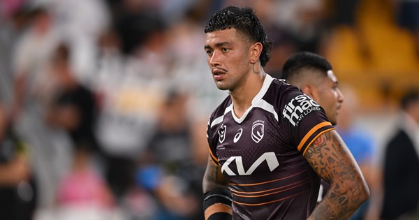 Xavier Willison, Brisbane Broncos, Round 2, Broncos v Eels, Payne Haas ...