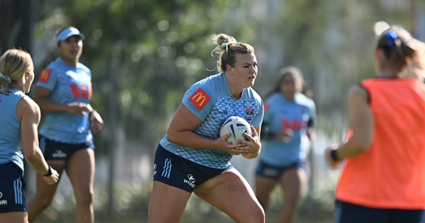 Ellie Johnston, NSW Blues Women, State of Origin, Magic Round, Suncorp ...