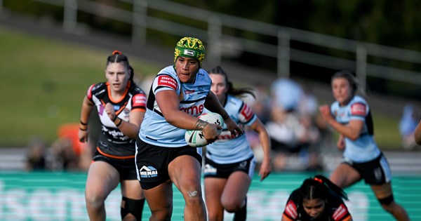 NRLW 2023, Cronulla Sharks, Harata Butler, prop, New Zealand, kiwi, son ...