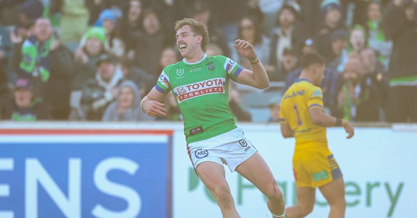 NRL 2025, Canberra Raiders, Jed Stuart, Old Boys' Day, Ricky Stuart ...