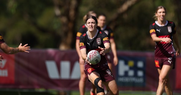 NRL 2025: State of Origin, Queensland Maroons, Georgia Hannaway; Sharks ...