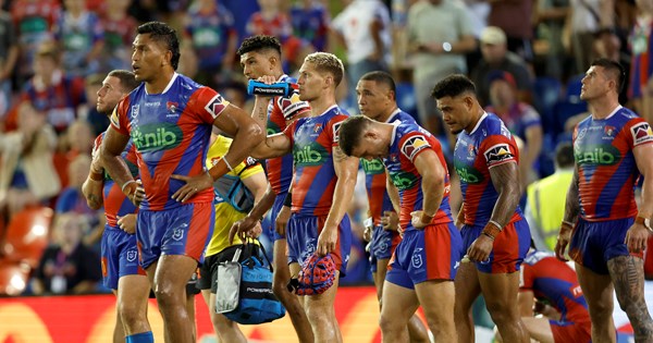 NRL 2024, Newcastle Knights, Round 1, loss, Adam O'Brien, Kalyn Ponga ...