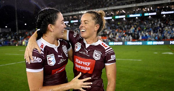 State of Origin 2024, Women, Queensland Maroons, Lauren Brown, field ...
