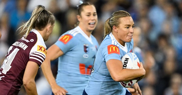 NRL 2026, State of Origin, NSW Blues, Olivia Higgins, Queensland ...