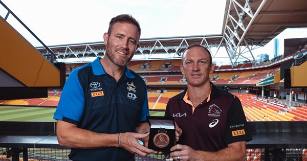 NRL 2024, Carl Webb, tribute, Brisbane Broncos v North Queensland ...