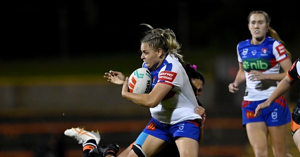 NRLW, Caitlan Johnston, Newcastle Knights, NRLW Finals, barnstorming ...