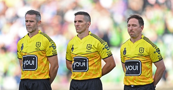 NRL Match Officials, Round 12, referees, touch judge, bunker | NRL.com