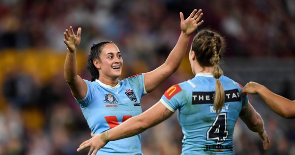 2024 State of Origin, Yasmin Clydsdale, Game Two, Newcastle, NRLW 2024 ...
