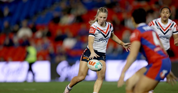 Tarryn Aiken, Sydney Roosters, NRLW season 2024, Round 1, Knights v ...