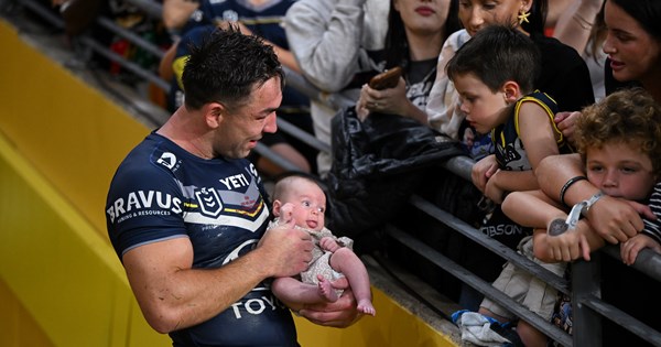 Robson flies full circle to soak up family time ahead of Game Two | Cowboys