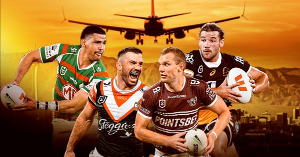 NRL 2023: Las Vegas, Round 1, 2024, Brisbane Broncos, Manly Sea Eagles ...