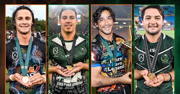 All Stars 2024, Preston Campbell Medal, Greg Inglis, Nicho Hynes, Joe ...