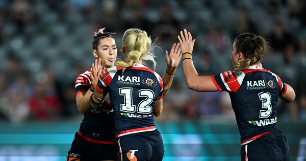 NRLW 2025, Sydney Roosters, Cronulla Sharks, preliminary final, live ...