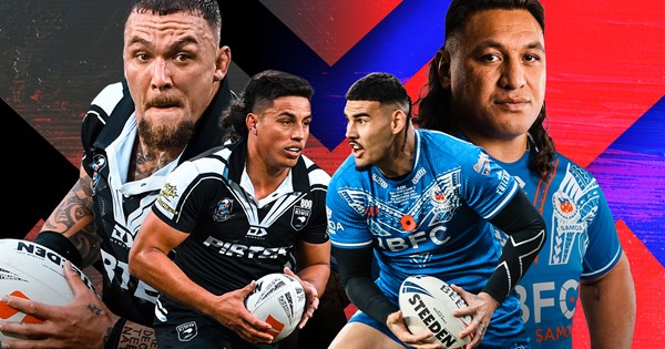 NRL 2025, Pacific Championships, Payne Haas, Toa Samoa, New Zealand ...