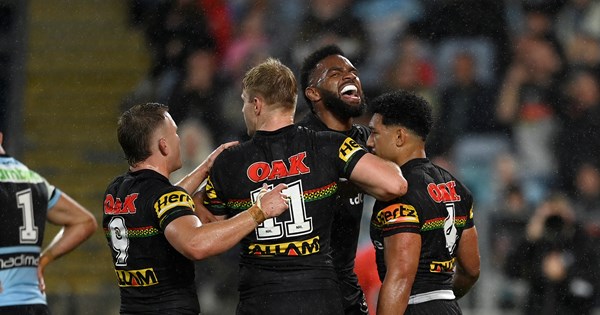 NRL 2024, Penrith Panthers, Cronulla Sharks, preliminary final, match ...