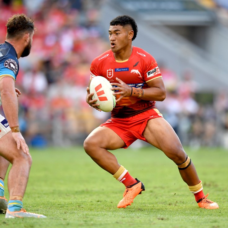 Official NRL profile of Isaiya Katoa for Dolphins | Dolphins