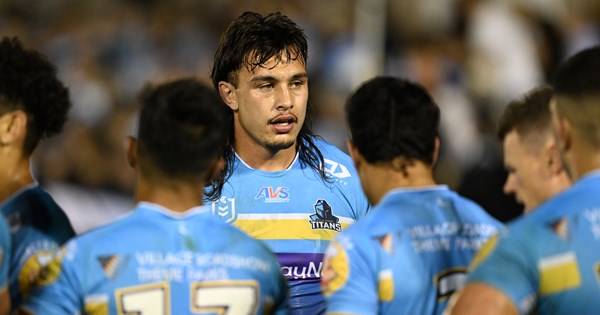 Tino Fa'asuamaleaui, Gold Coast Titans, Des Hasler, NRL pre-season 2024 ...