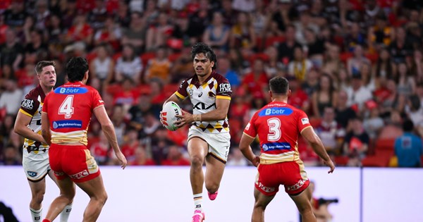 Brendan Piakura, Ben Talty, Brisbane Broncos, NRL season 2026, Round 4 ...
