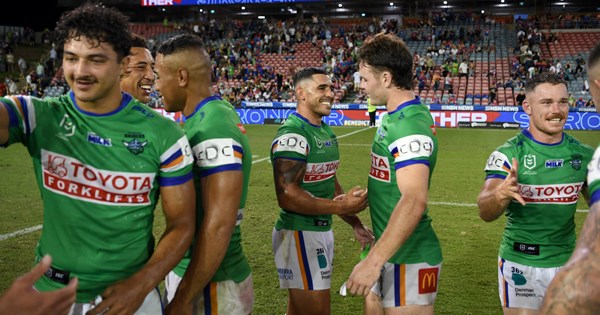 NRL 2024, Canberra Raiders, Jamal Fogarty, Ethan Strange | NRL.com