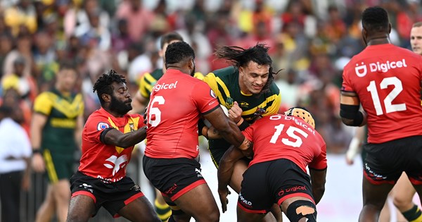 Welcome to PNG: Tino a big hit on and off the field | NRL.com