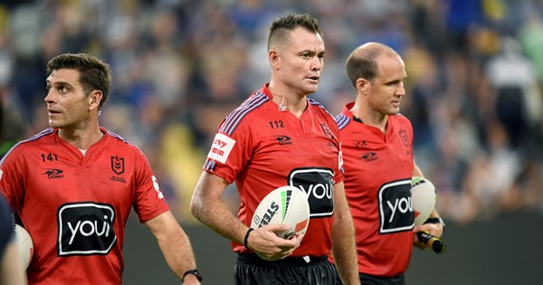 NRL Referees news 2023, Match officials, referees, touch judges, bunker ...