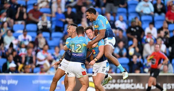 NRL 2024, Gold Coast Titans set new record, win over Warriors | NRL.com